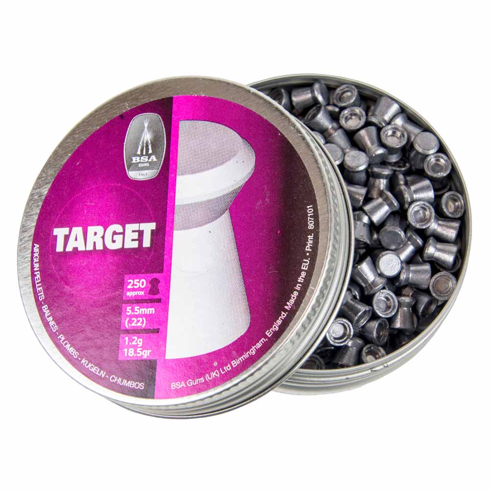 BSA Fury Air Rifle Pellets .22 cal - 250 Pack | Extreme Gear