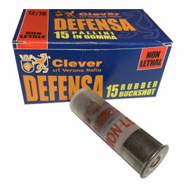 Clever 12 Gauge Rubber SG Buckshot Cartridges | Extreme Gear