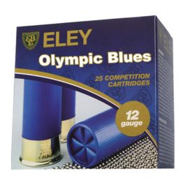 Eley Olympic Blues 12G 28GR 8 Shot 1250FPS Competition Cartridges - 25 ...