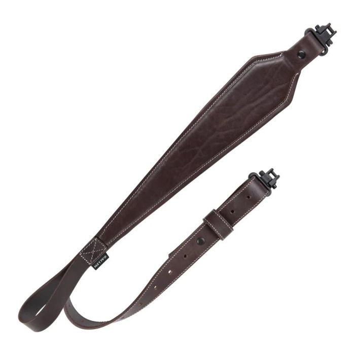 Allen Heritage Dark Mahogany Plain Leather Rifle Sling 8511