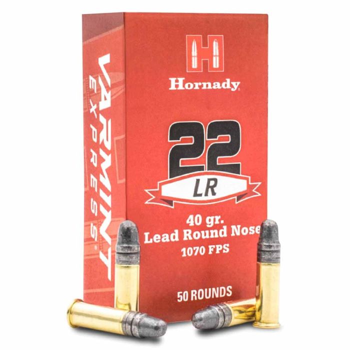 Hornady 22LR 40GR Standard Velocity LRN Solid Ammunition